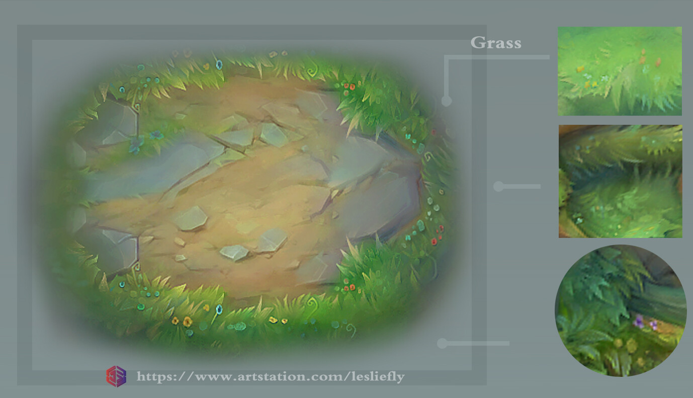 ArtStation - Grass practice