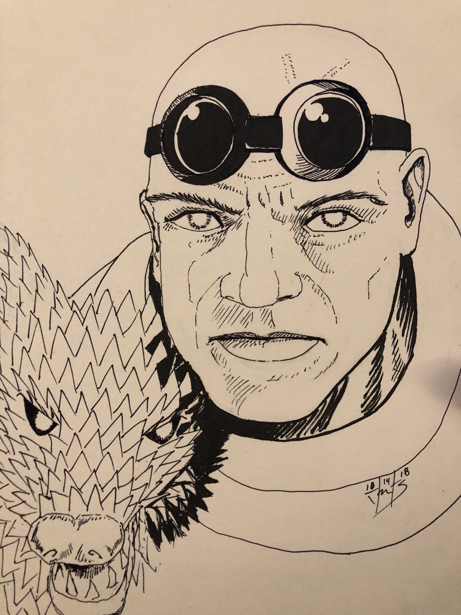 Jason Batchelor - Inktober 2018