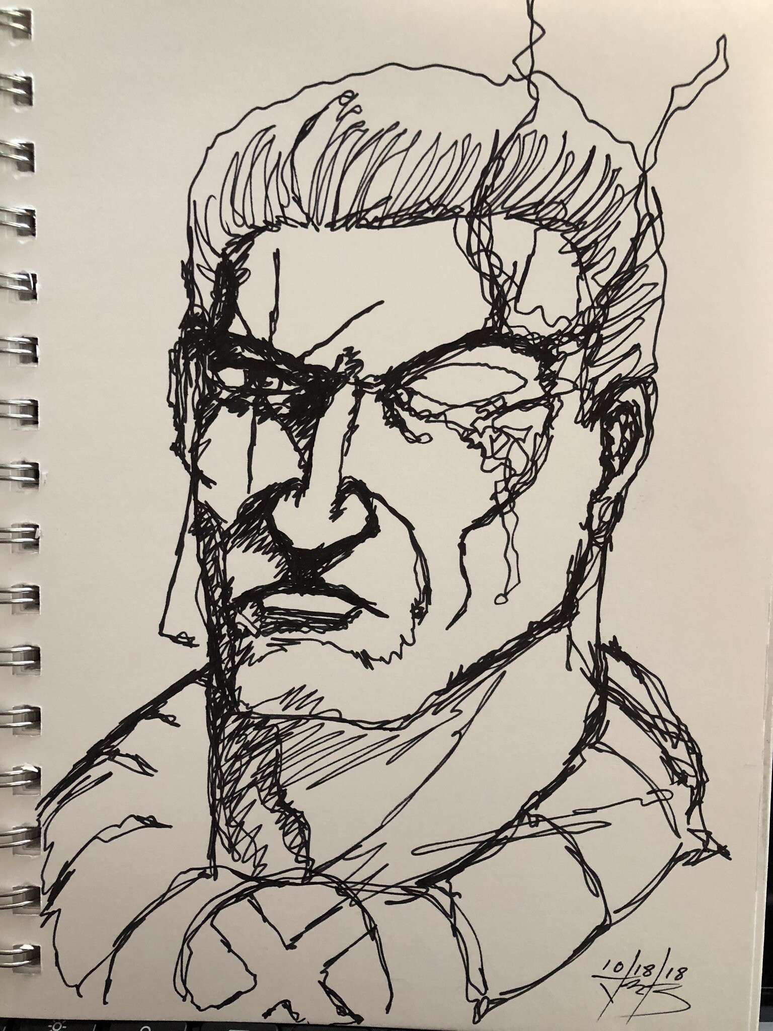 Jason Batchelor - Inktober 2018