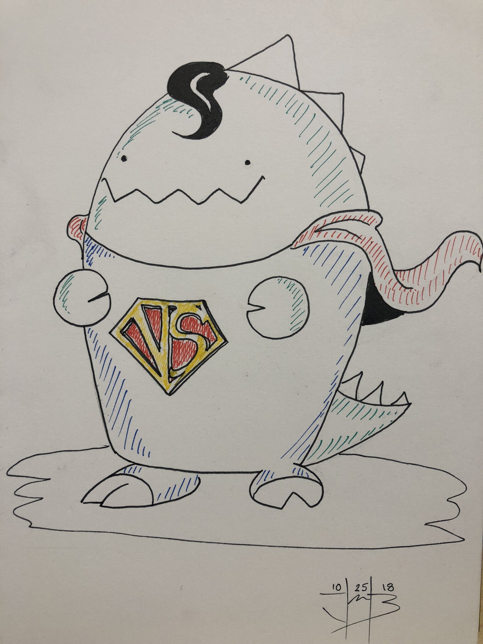 Jason Batchelor - Inktober 2018