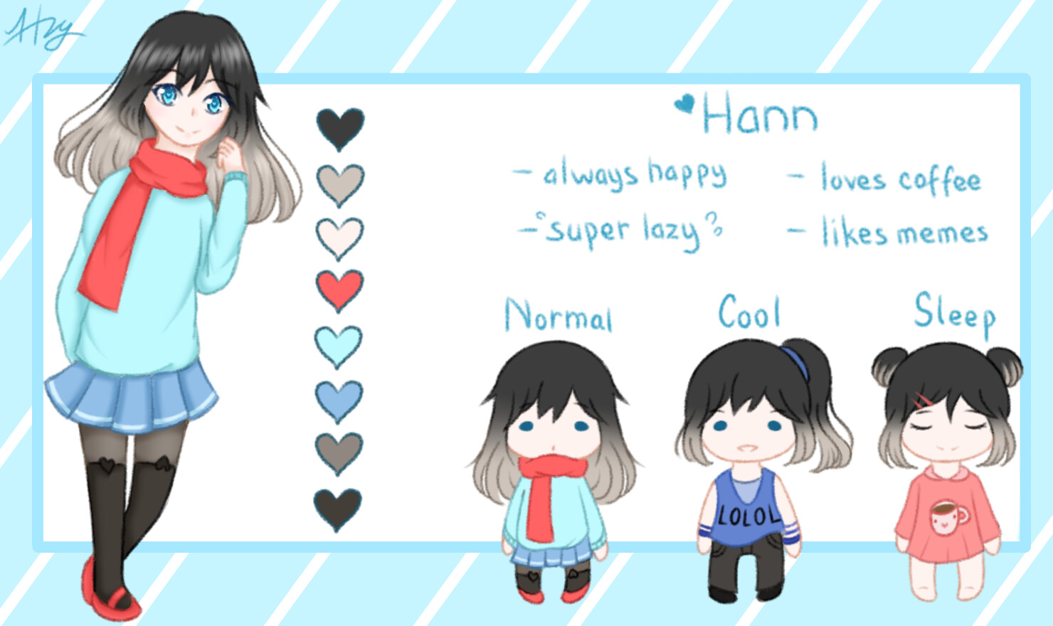 ArtStation - Persona Reference: Hann