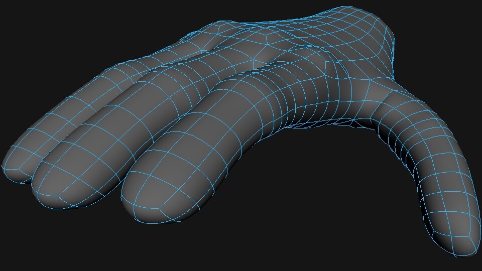 ArtStation - Model of Hand
