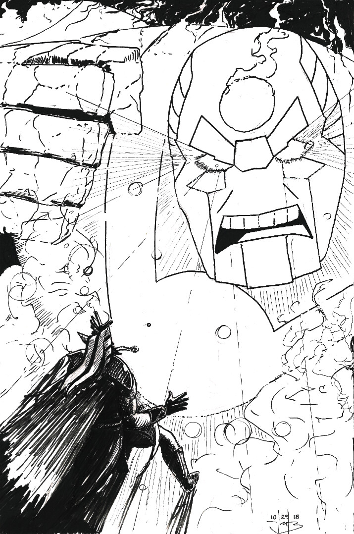 Jason Batchelor - Inktober 2018