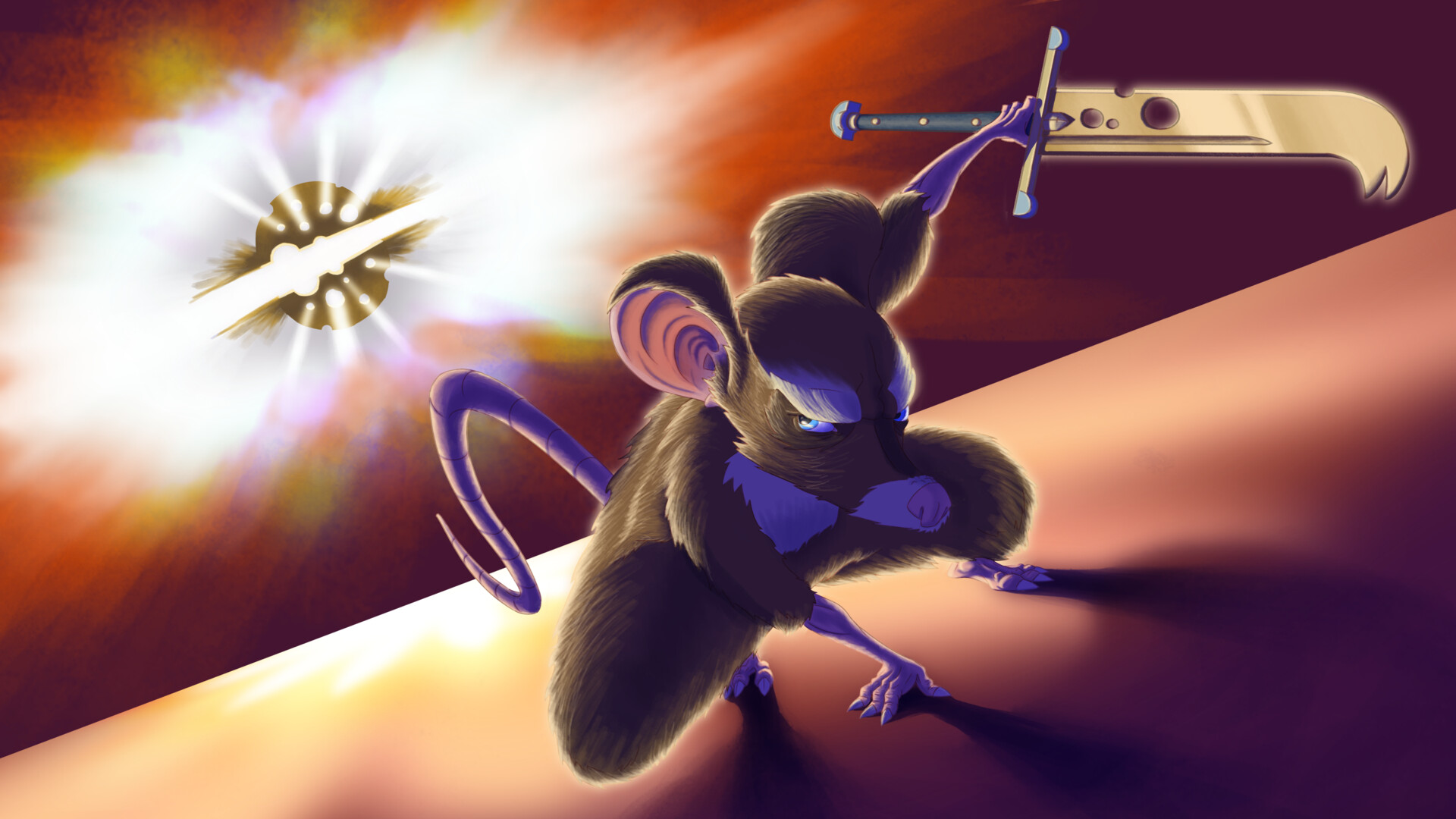 ArtStation - MOUSE WARRIOR Character Design Monthly Challenge