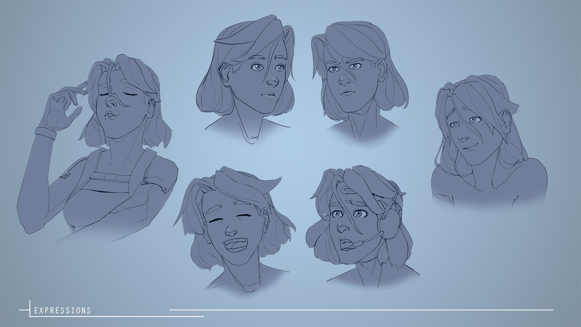 Fermín Resines de la Garza - Character Design for Personal Project