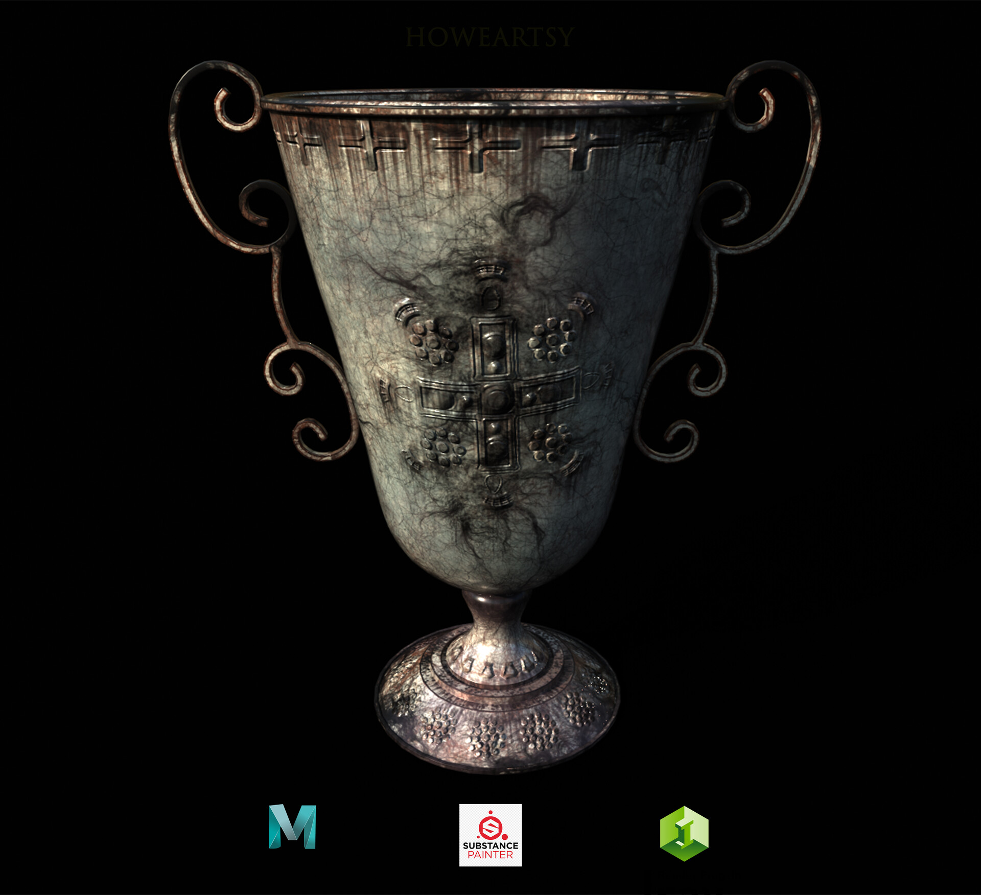 ArtStation - Weathered Urn
