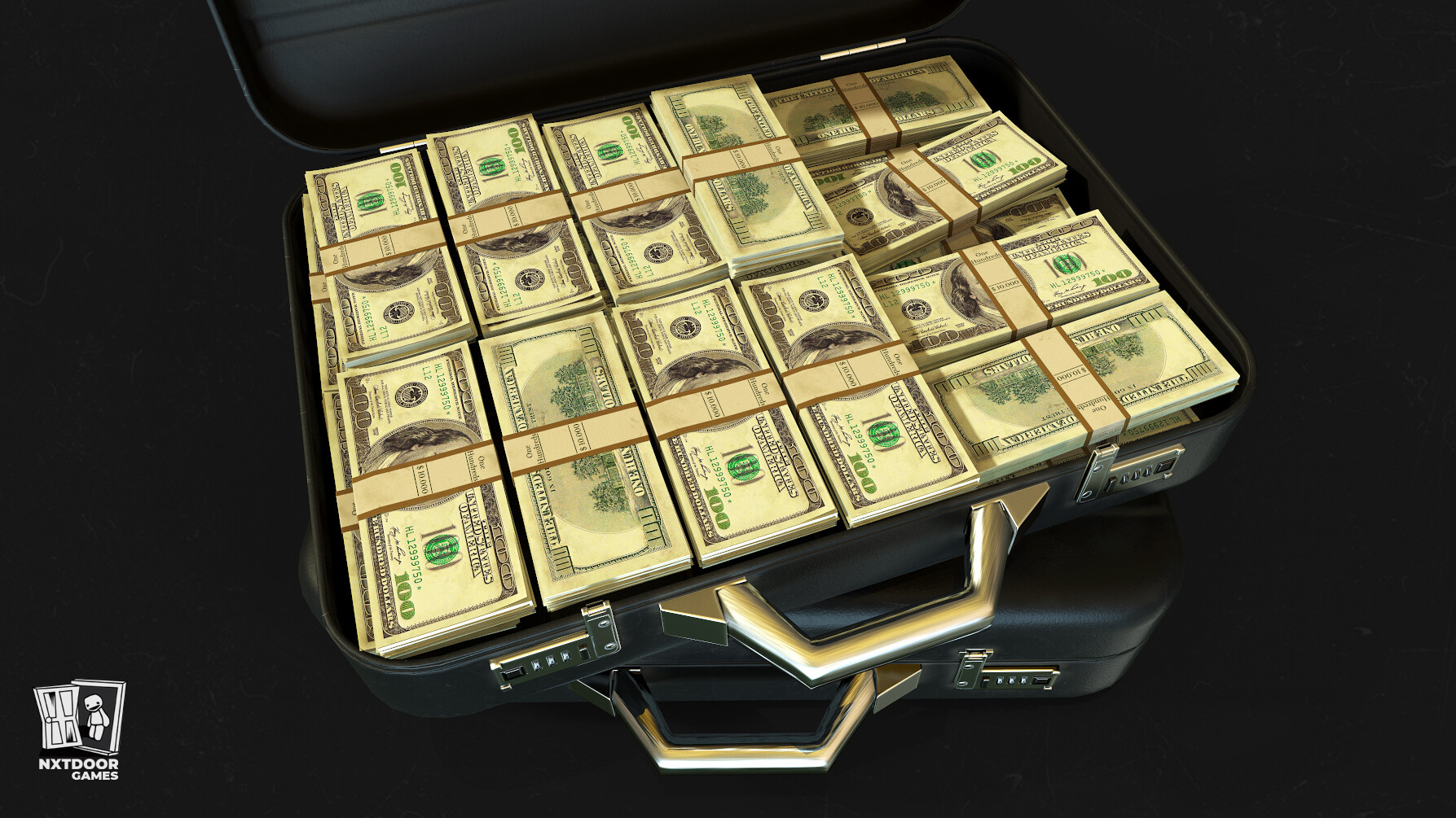 NxtDoor Games - In-game assets "Money Bag" for POLYSQUID Studio