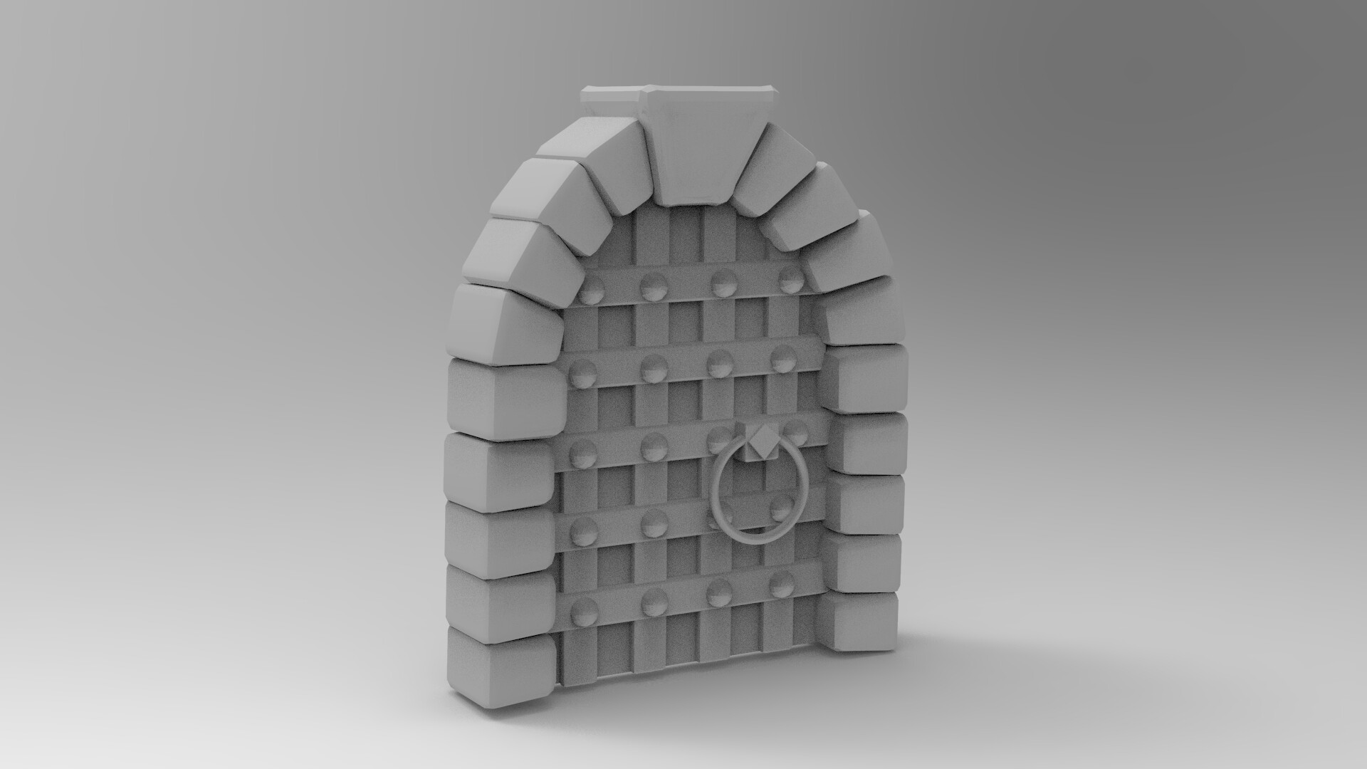 ArtStation - Castle door