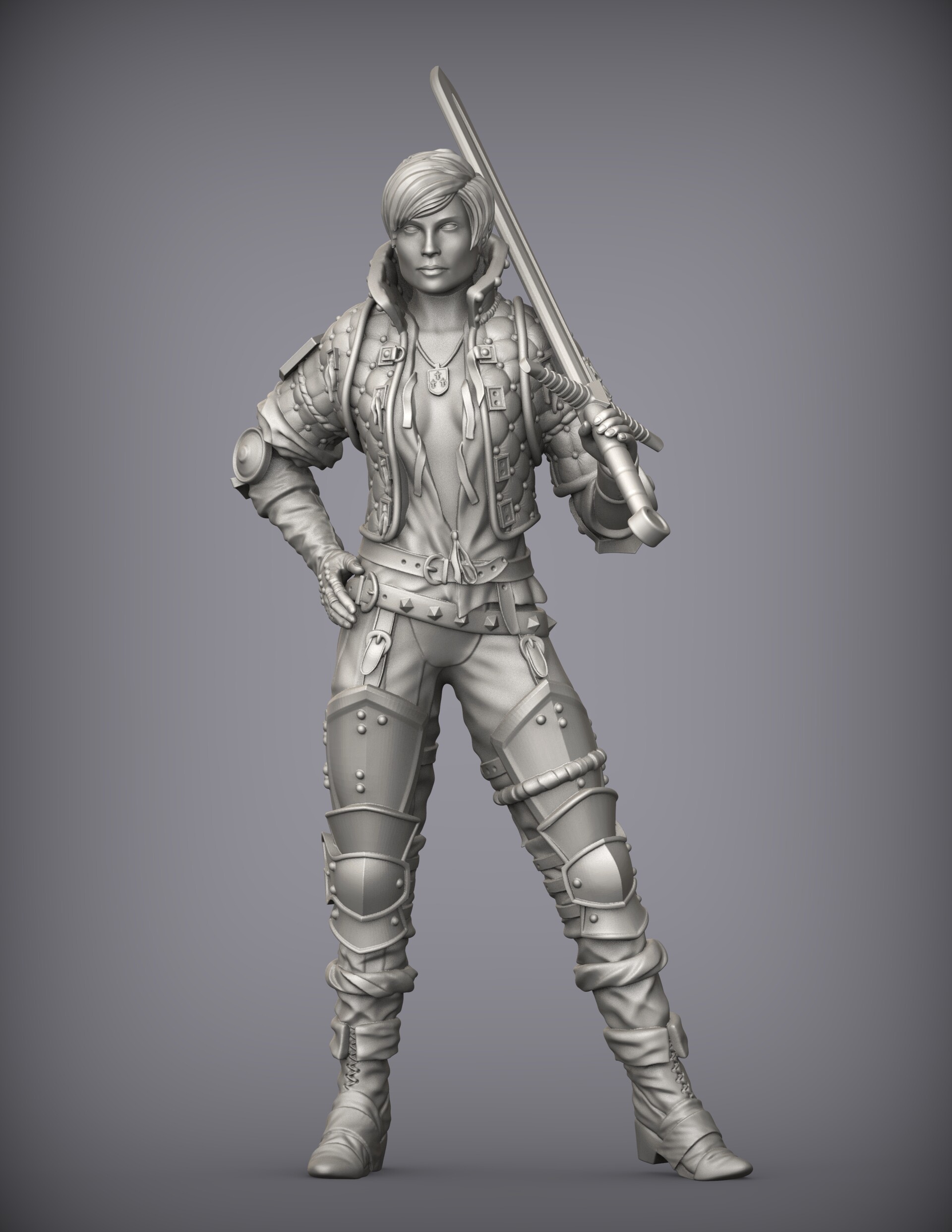ArtStation - Ves (The witcher3)