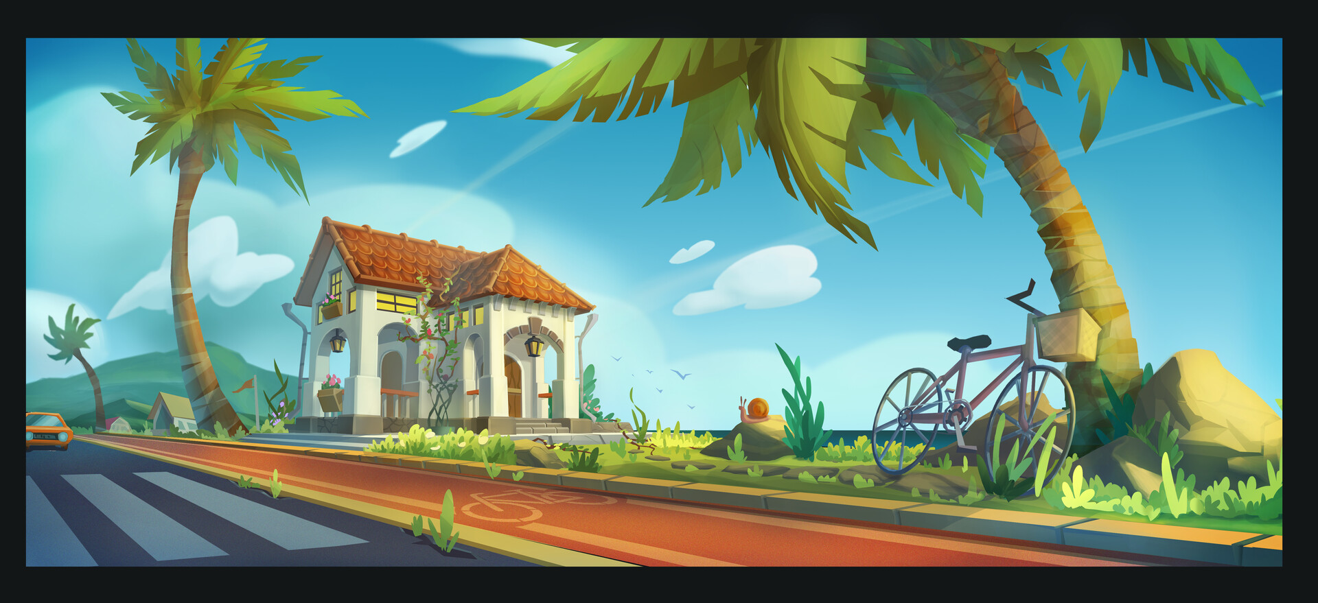 ArtStation - House illustration