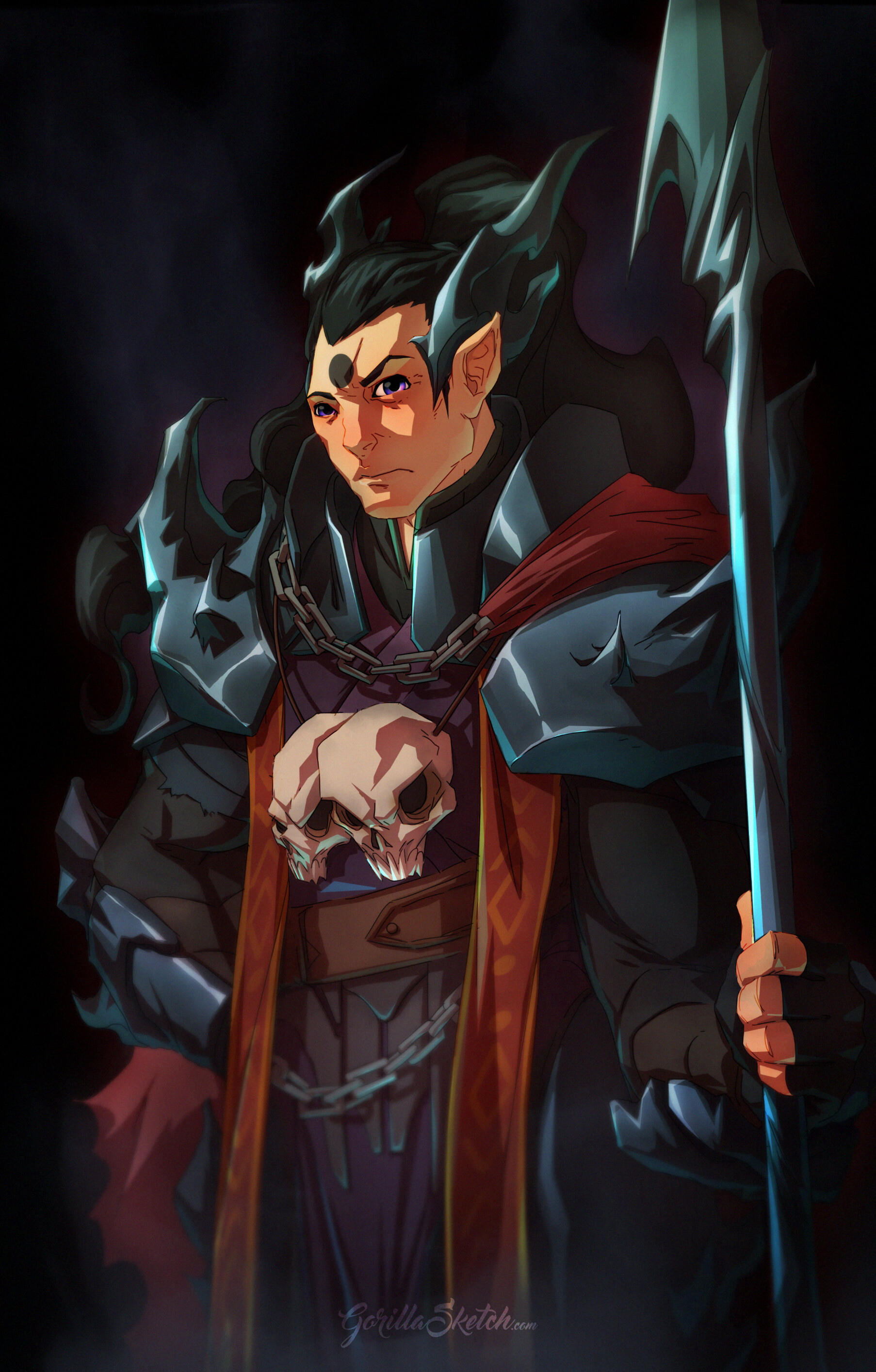 ArtStation - Exalted Death Priest