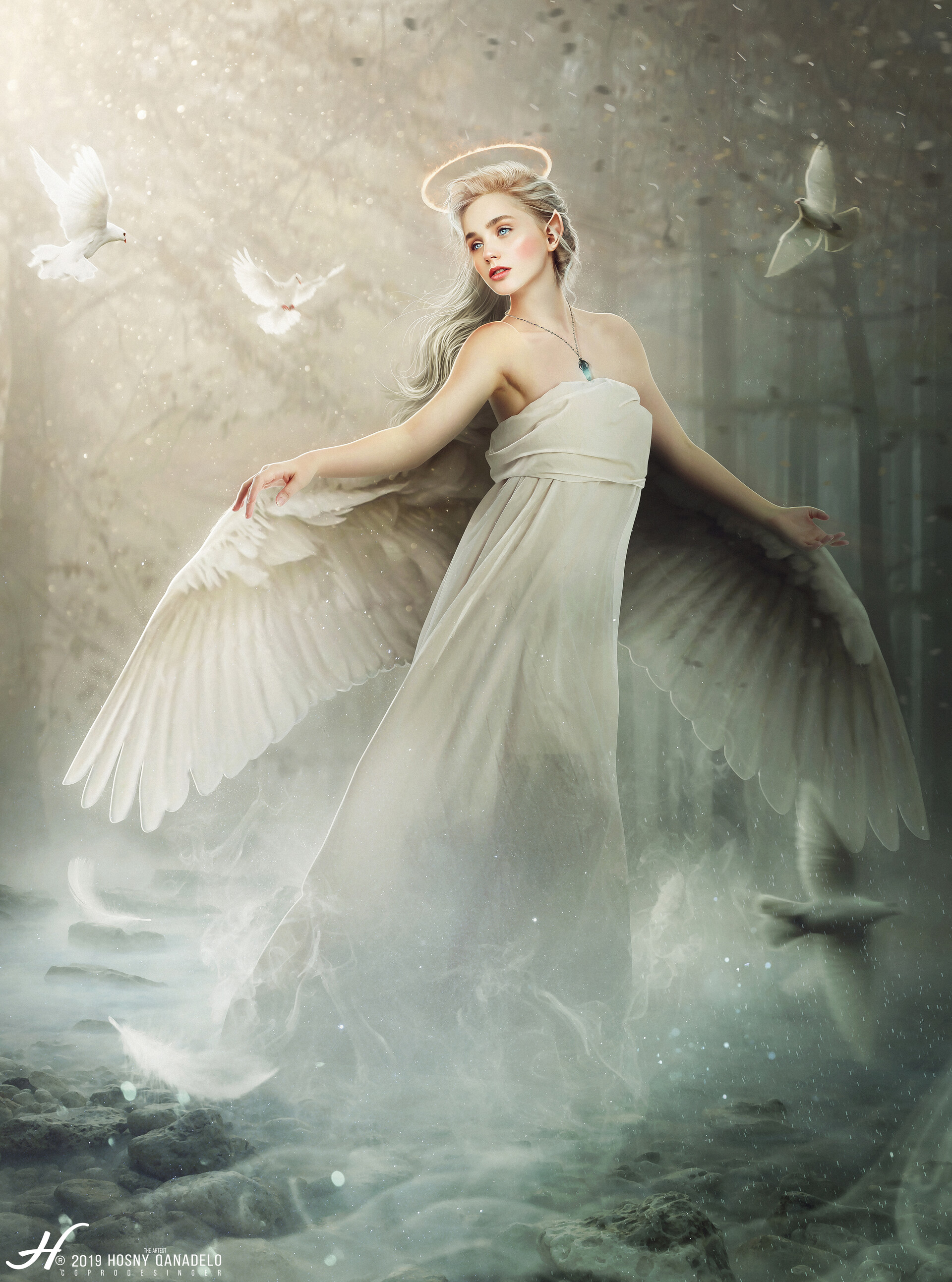 ArtStation - THE White Angel