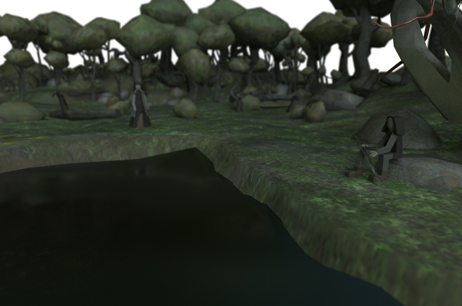 Dawid Hyży - Godswood Winterfell Game of Thrones