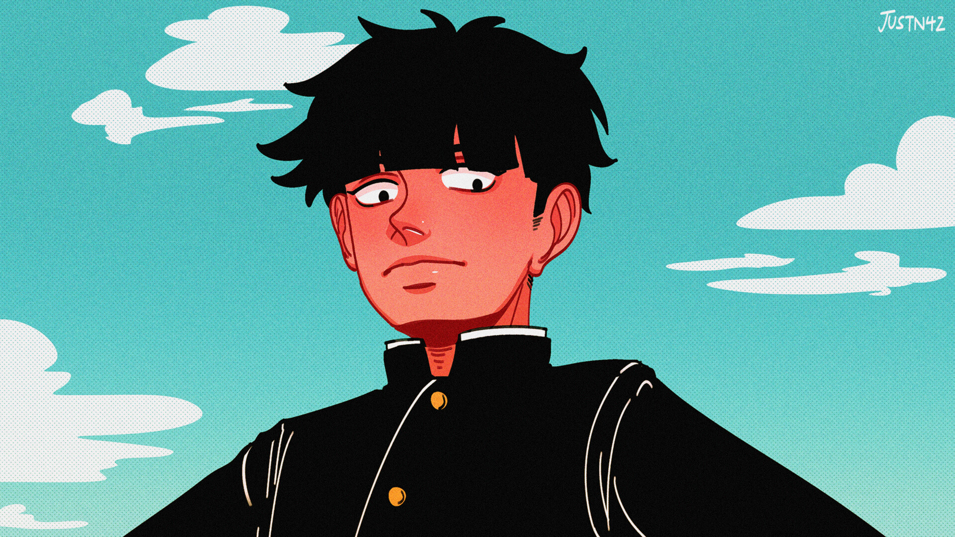 ArtStation - [Mob Psycho 100] Floating Mob