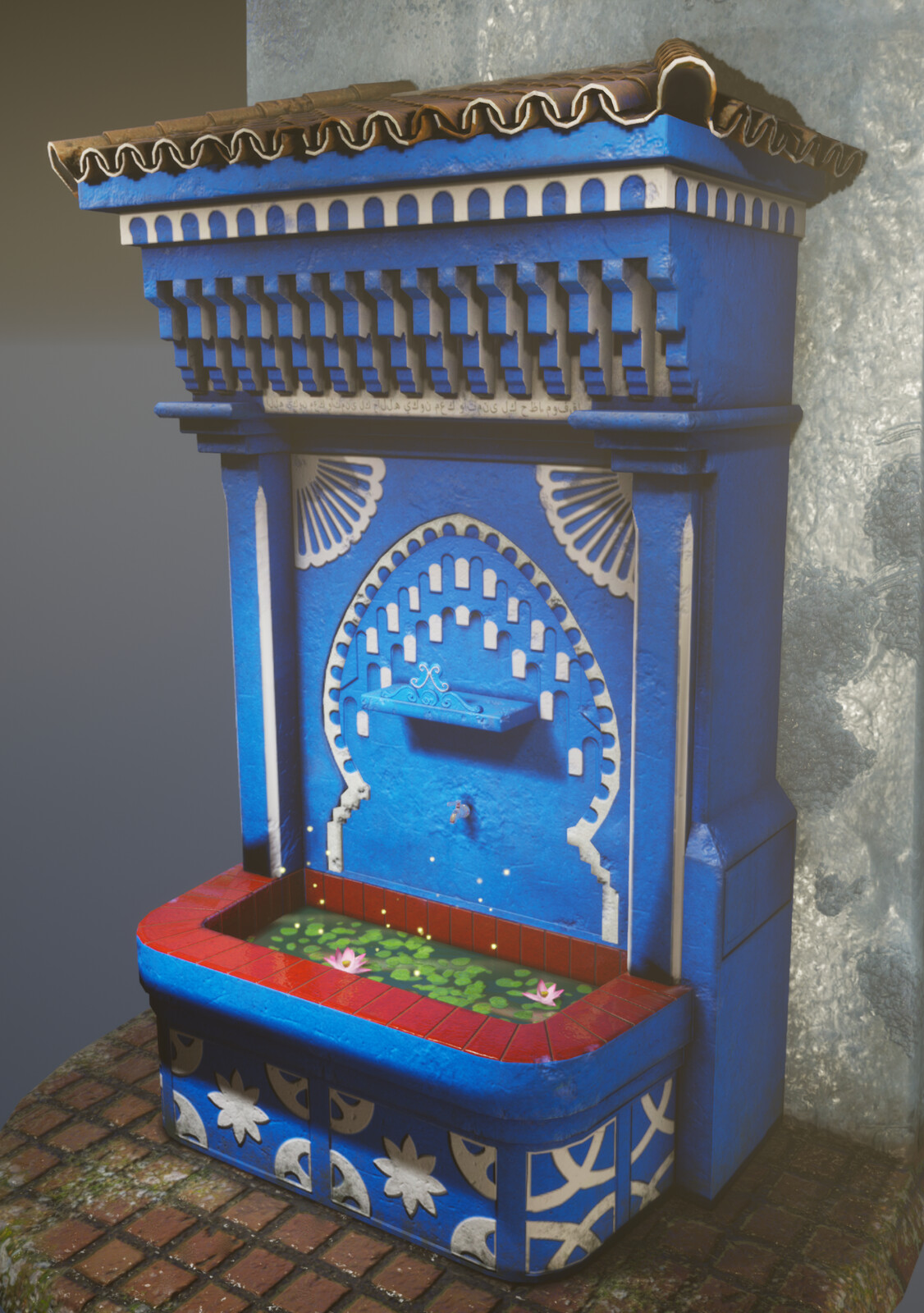 Claire Bian - Water Fountain, Morocco