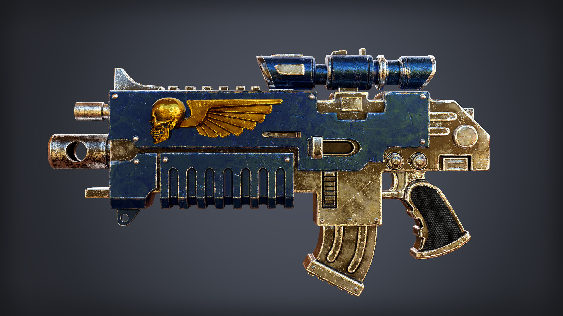 Kavi Mewa - Space Marine Bolt Gun 40k