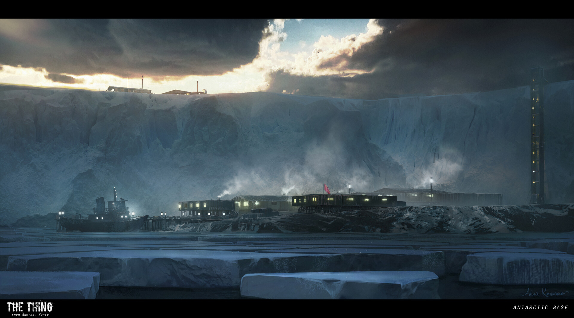 ArtStation - Antarctic Base 3