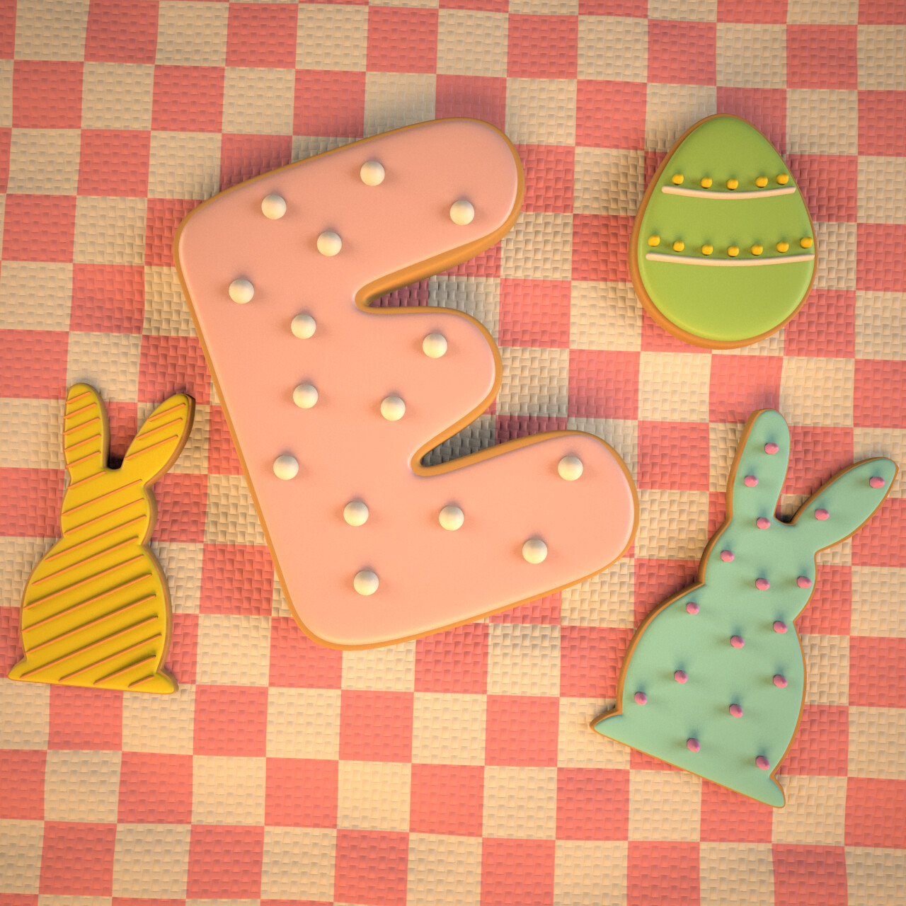 ArtStation - E for Easter!