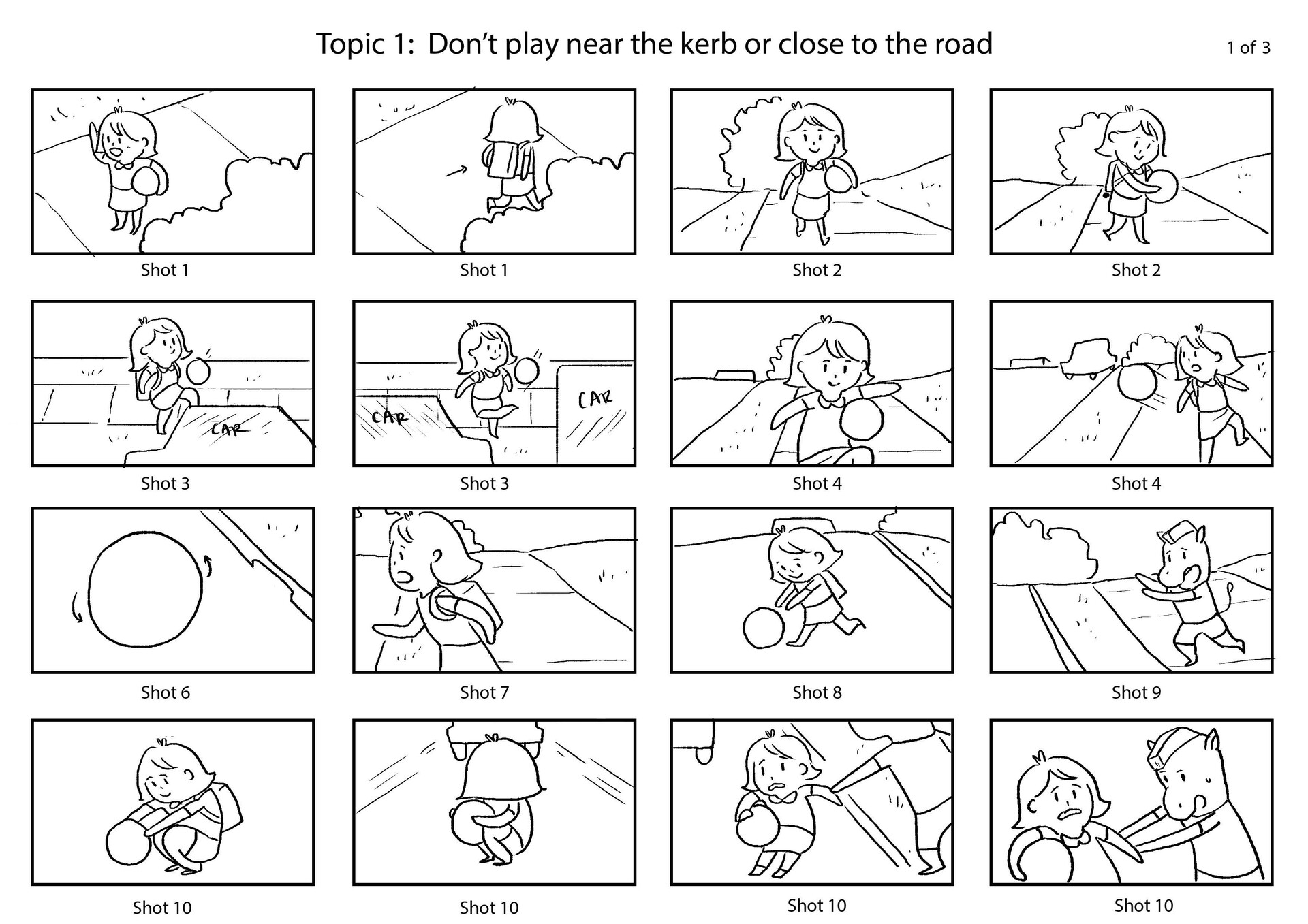 ArtStation - Road Safety S2 (Storyboards)