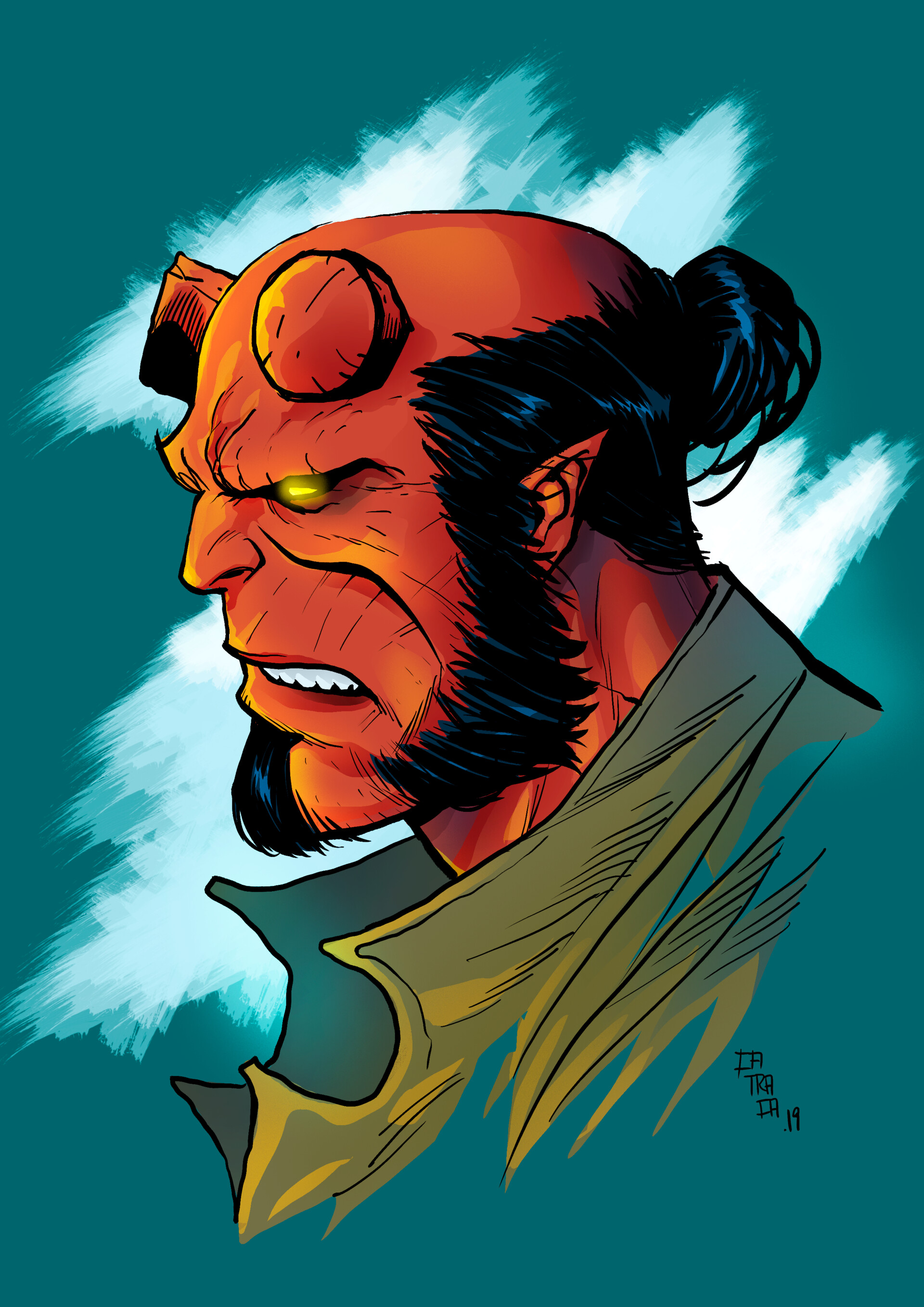 ArtStation - Hellboy
