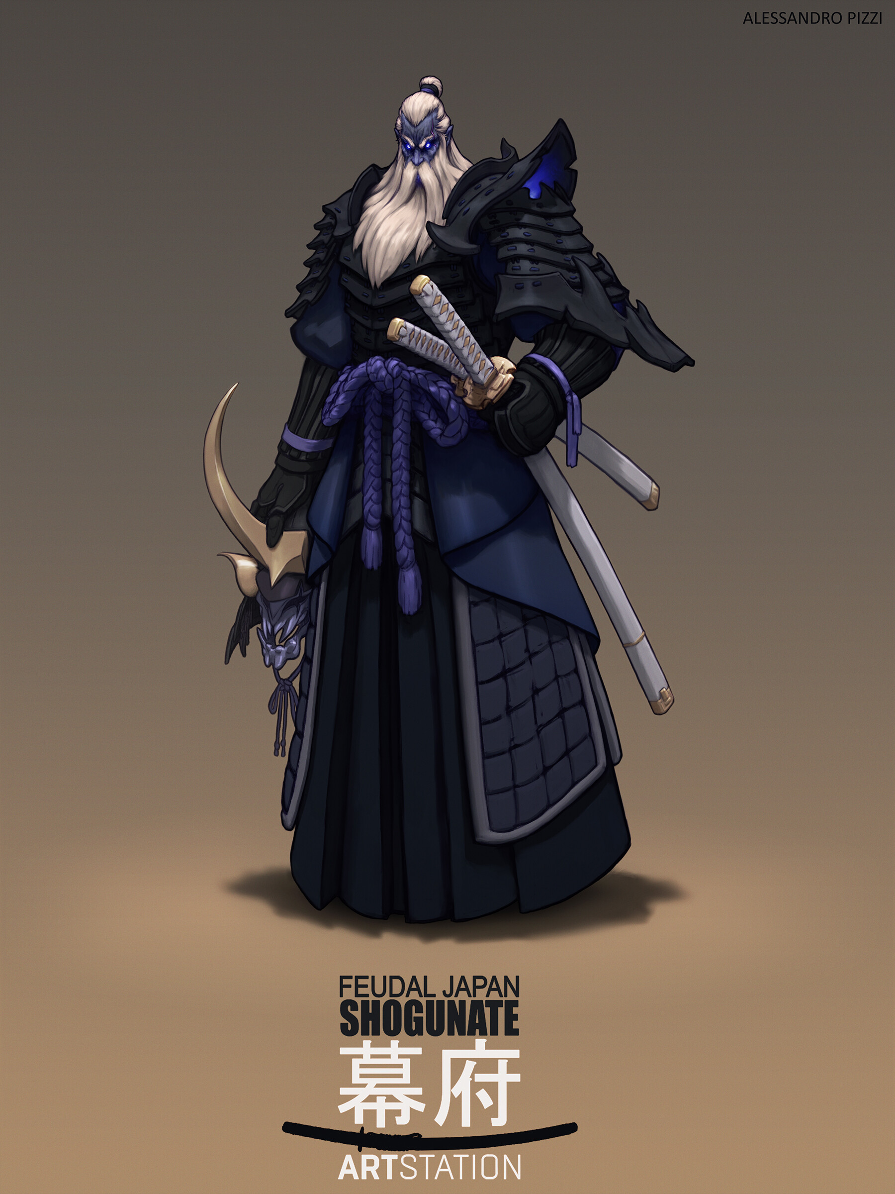 Alessandro Pizzi - Feudal Japan Character Design