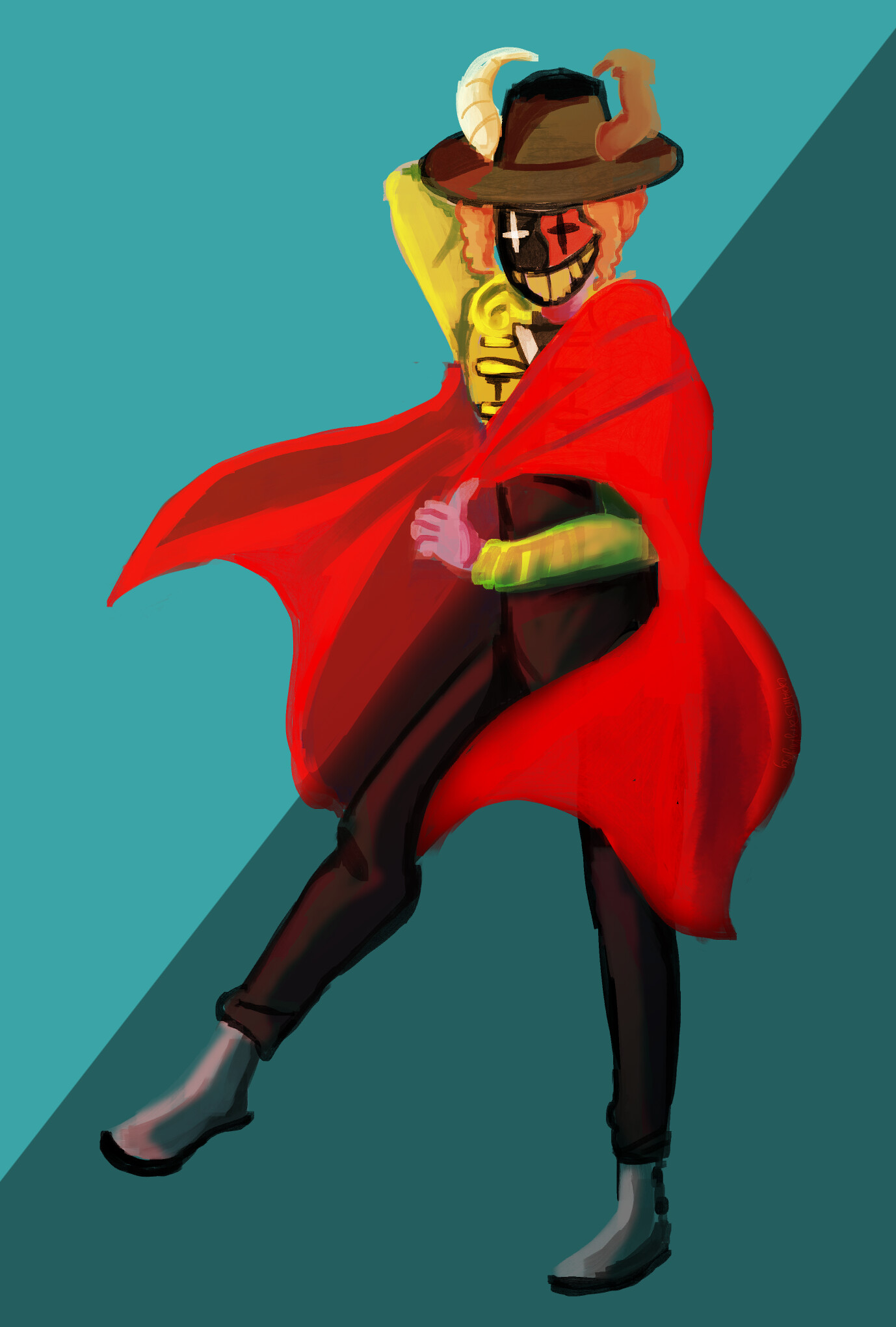 ArtStation - Masked Fighter