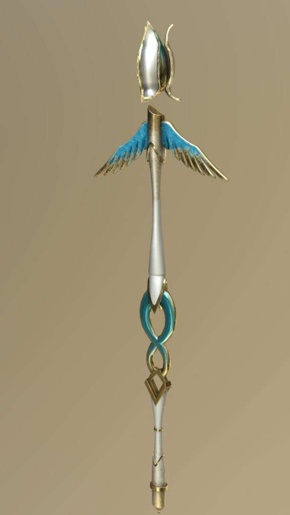ArtStation - Winged staff