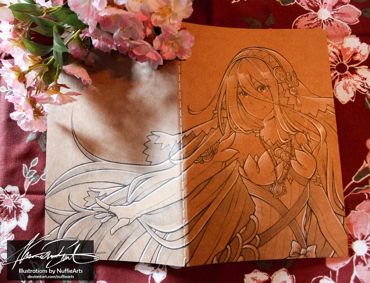Nuffie Arts - Azura - Kraftpaper Sketchbook