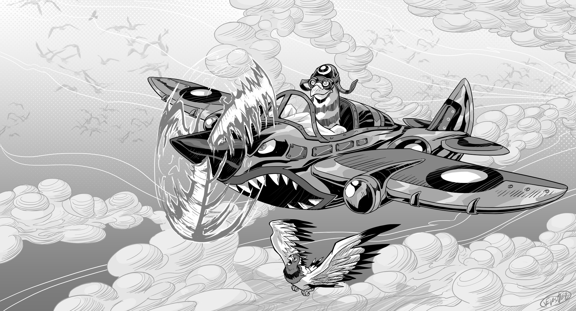 David Velasquez - Inktober 2017