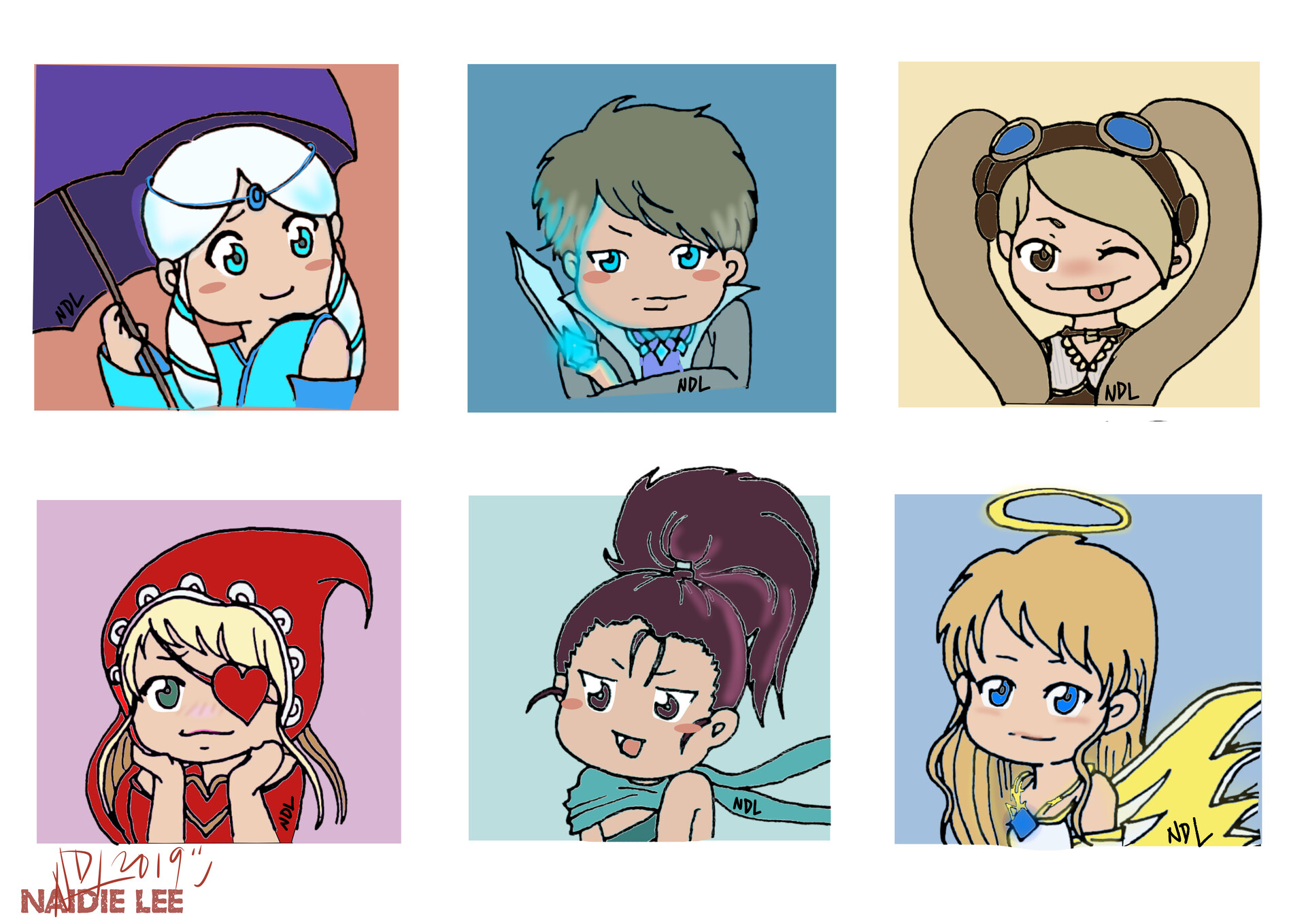 ArtStation - Chibi Fan Art