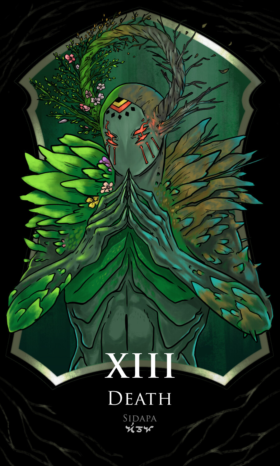 ArtStation - Visayan Gods x Major Arcana :: XIII - Death, Sidapa