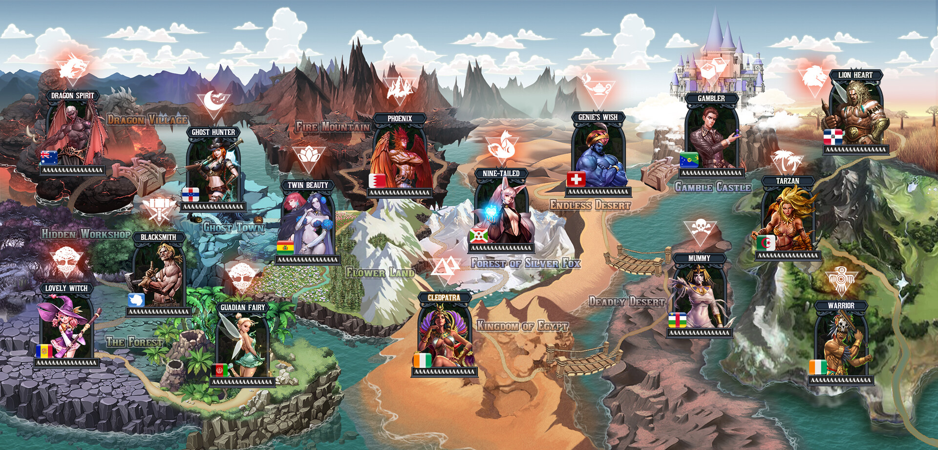 ArtStation - World Map