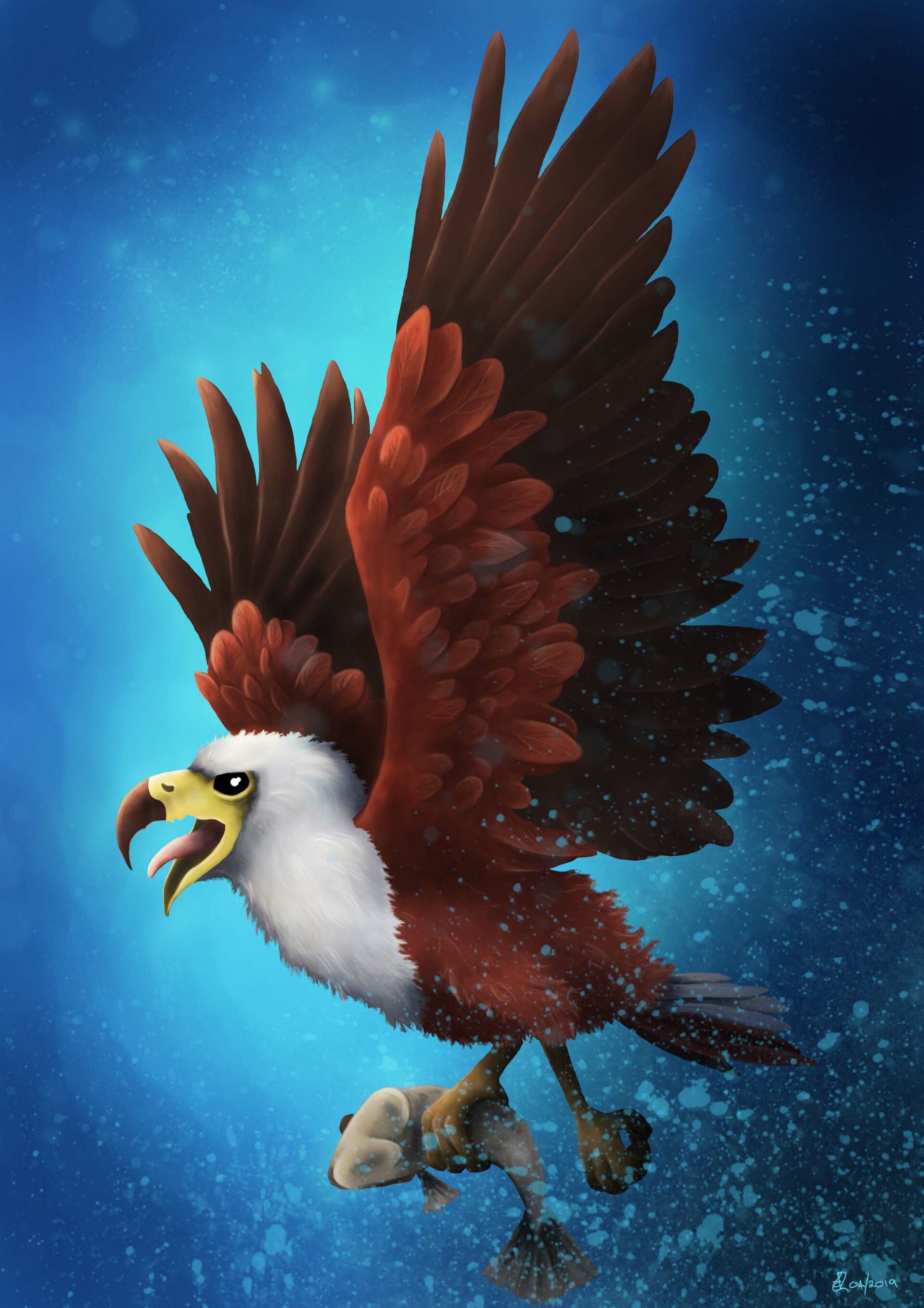 ArtStation - Fish Eagle