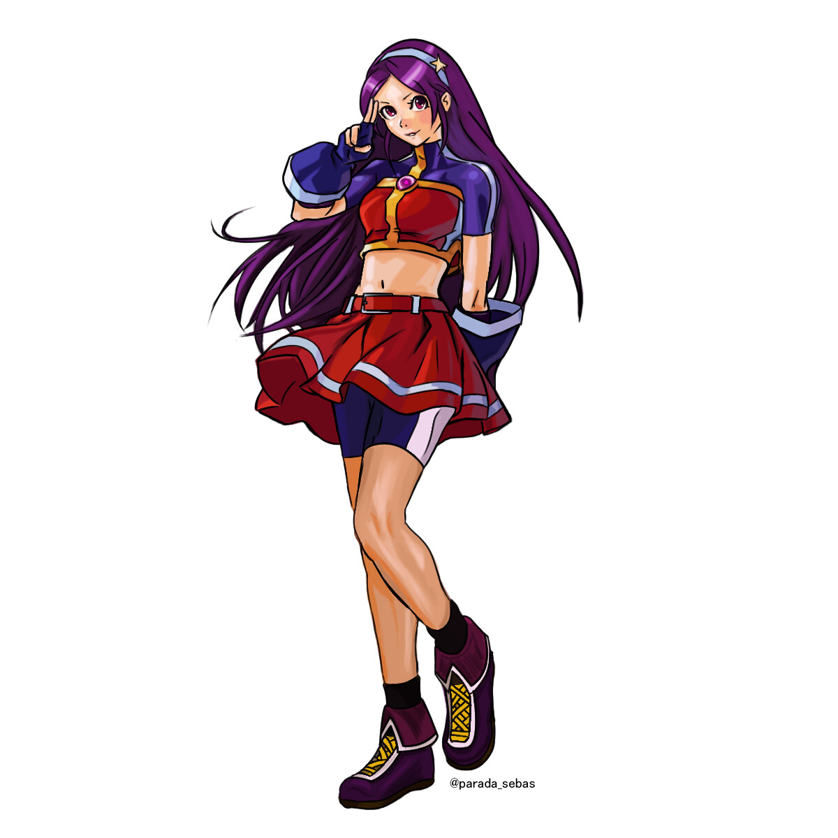 ArtStation - Athena kof