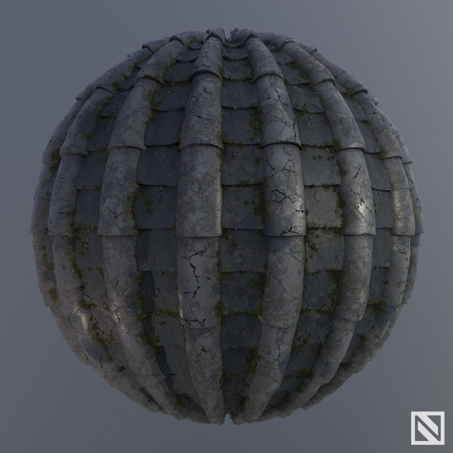 ArtStation - Moss Stone Tiles