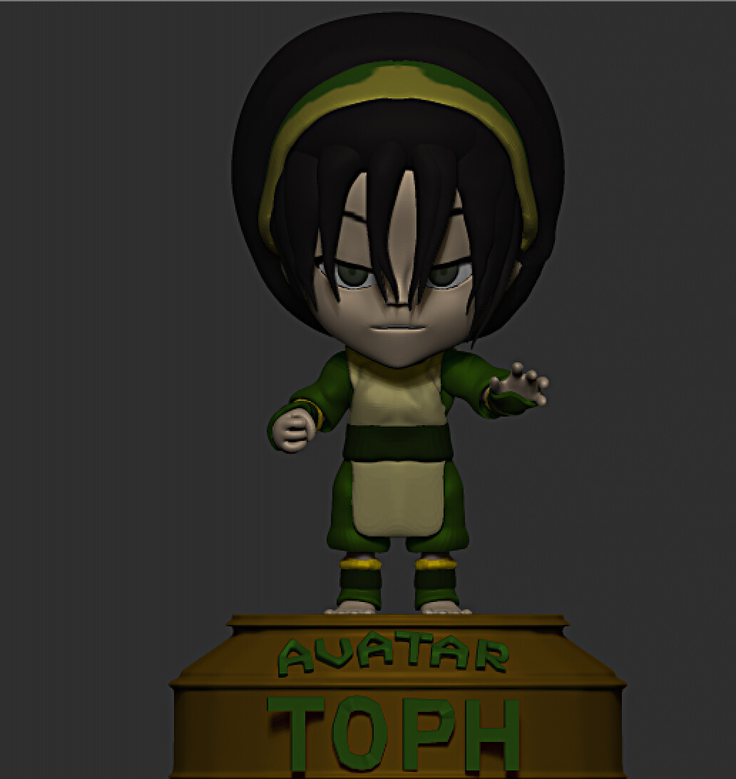 Darkchall Lawrence - Toph Bedong Chibi