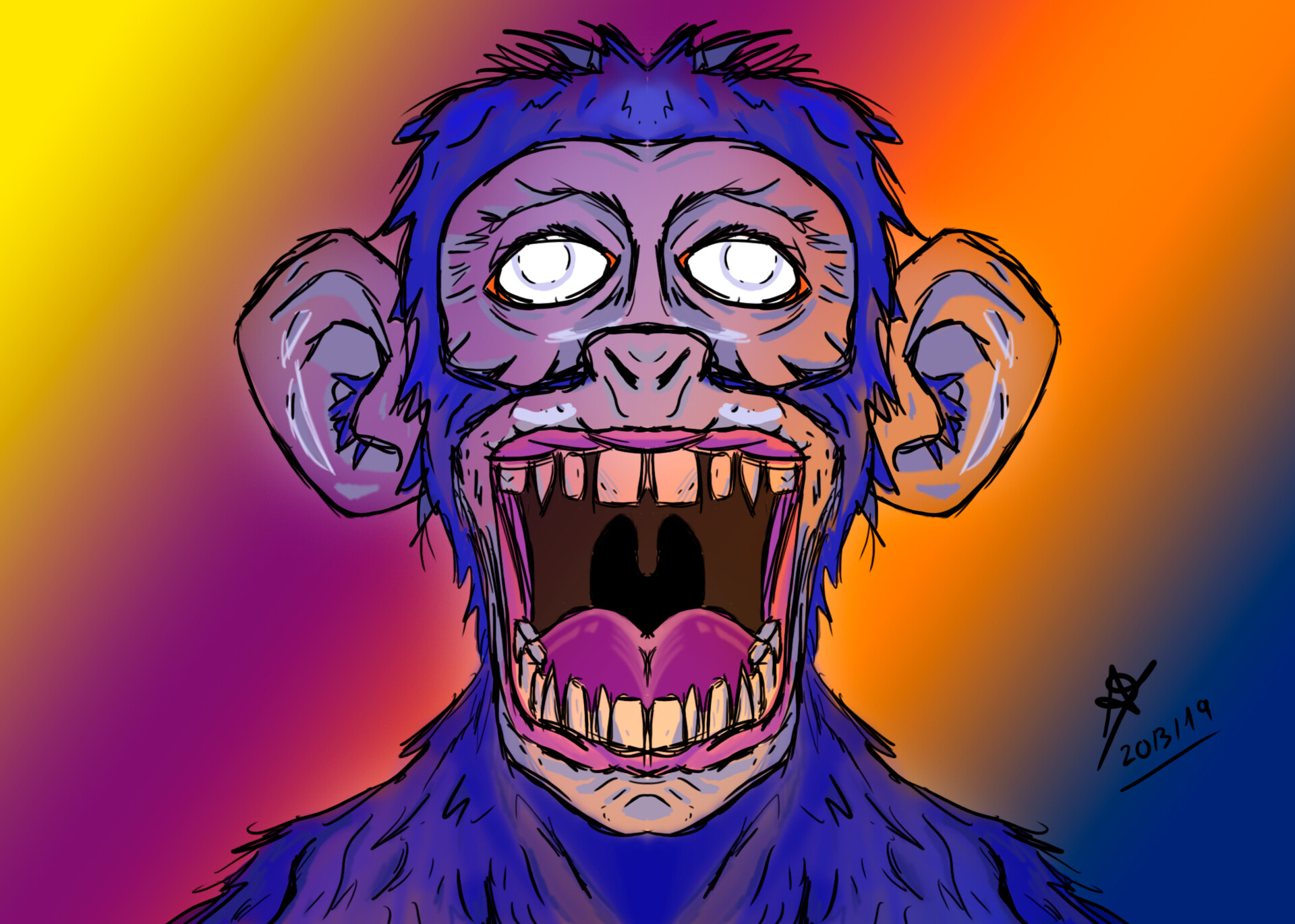 ArtStation - Purple Monkey