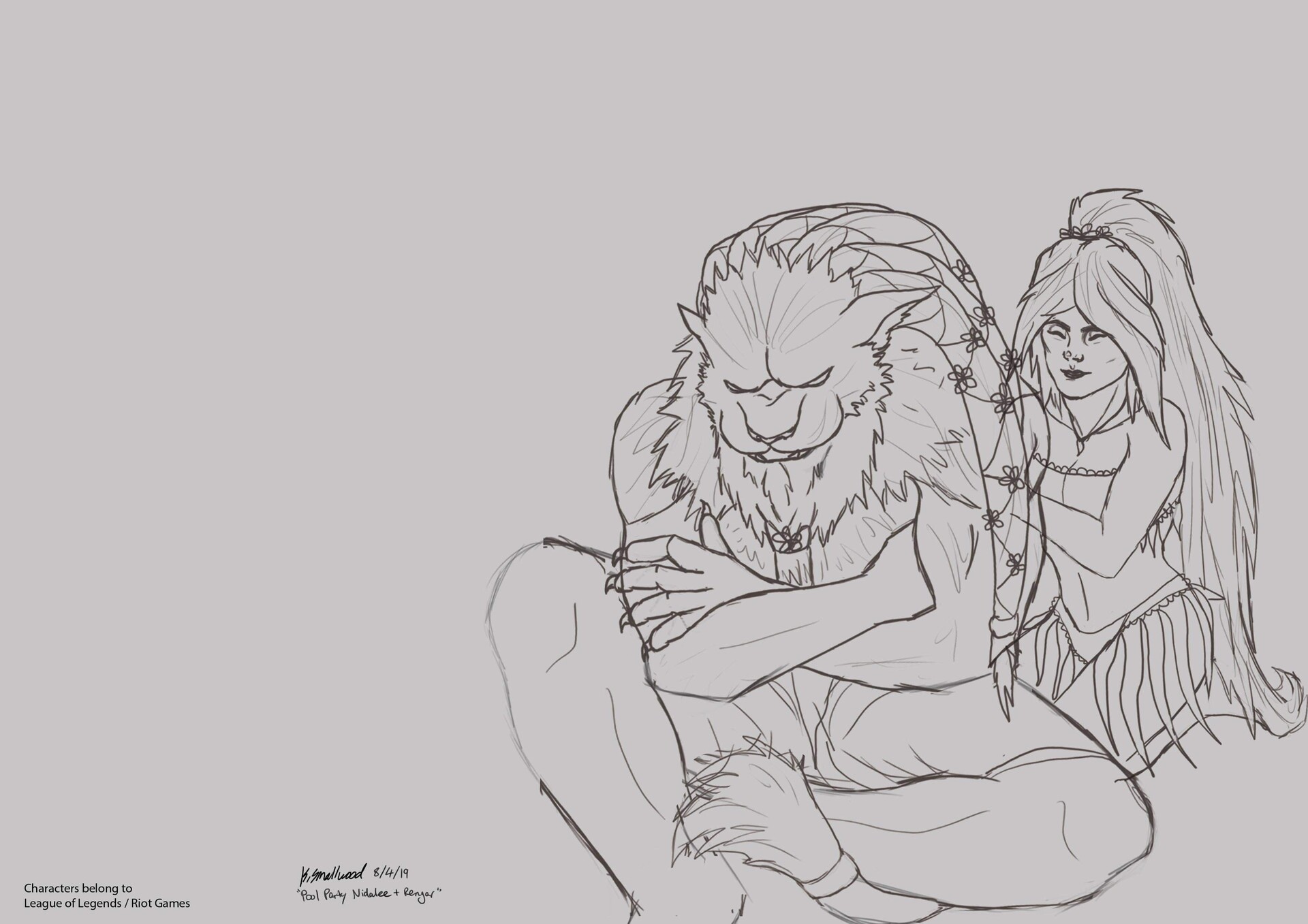 Nidalee And Rengar