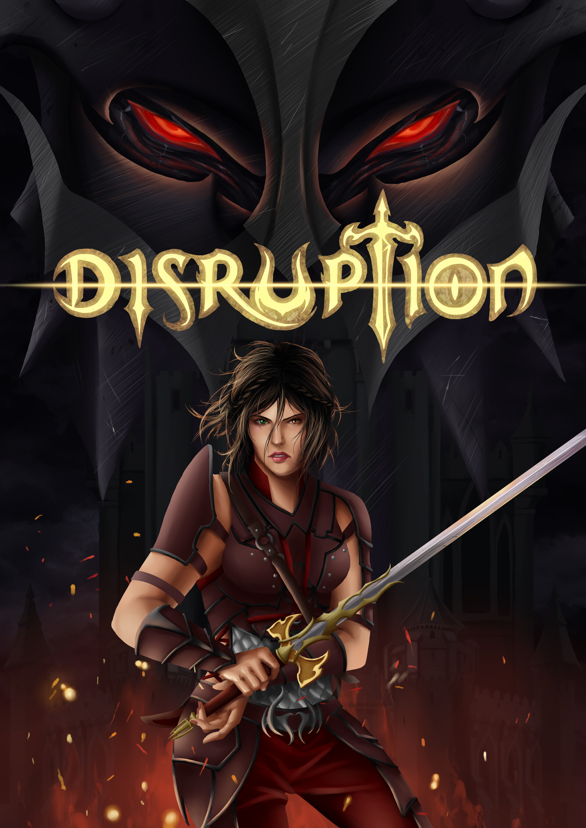 ArtStation - Disruption project main illustration