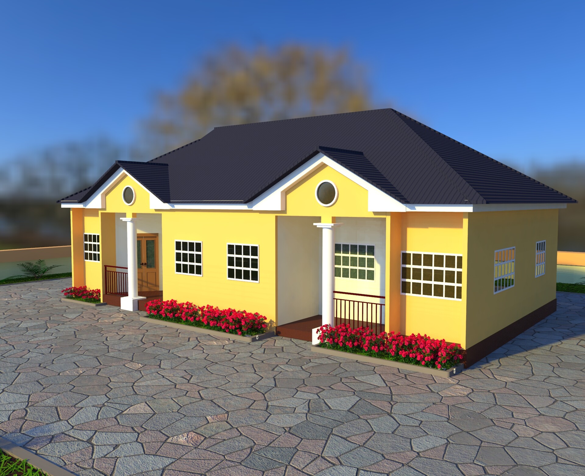 Gideon Boampong - 3D buildings
