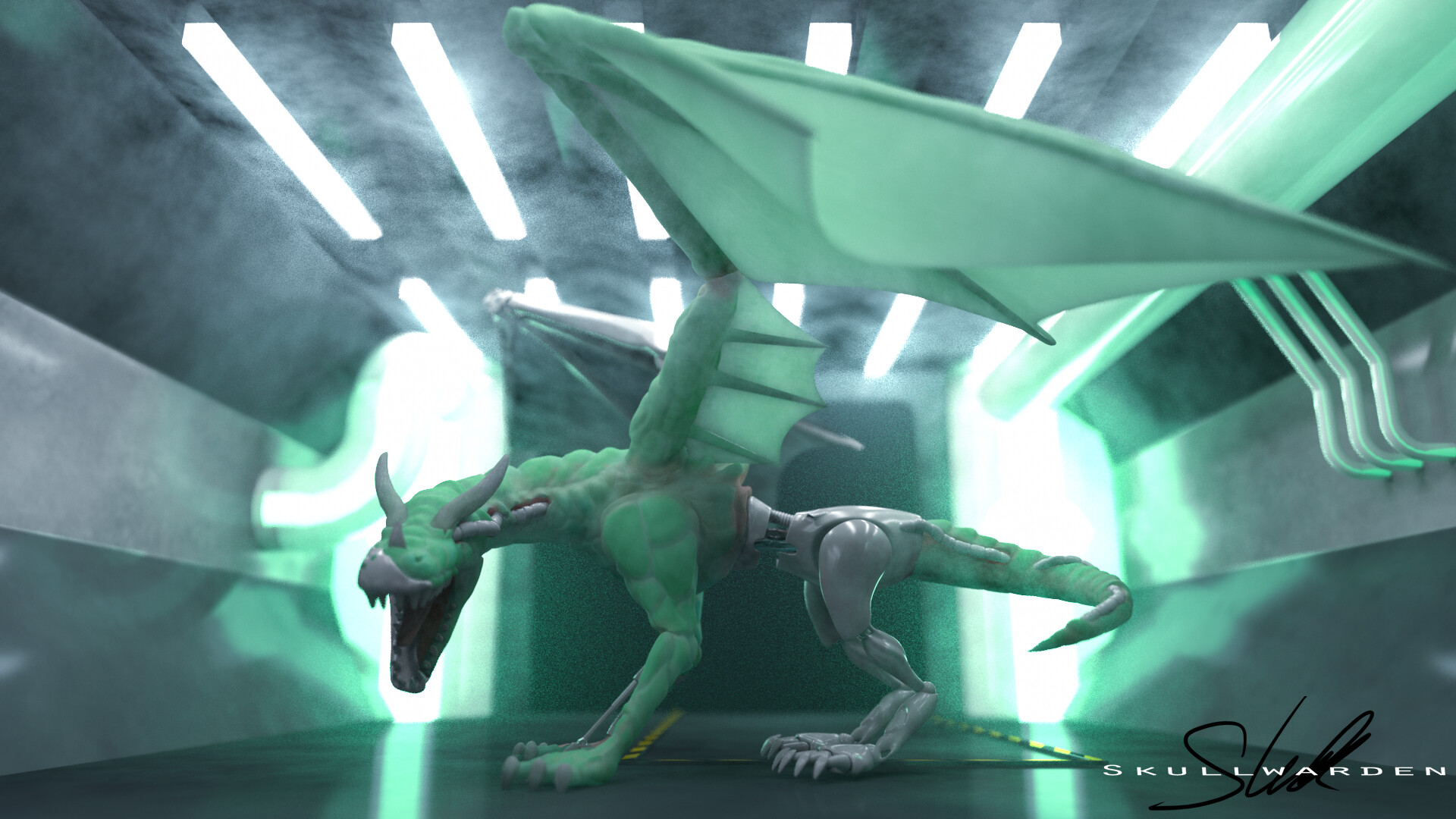 ArtStation - Mecha Dragon