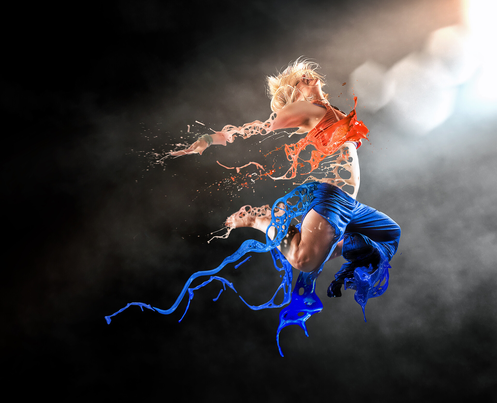 ArtStation - Breaking through the light