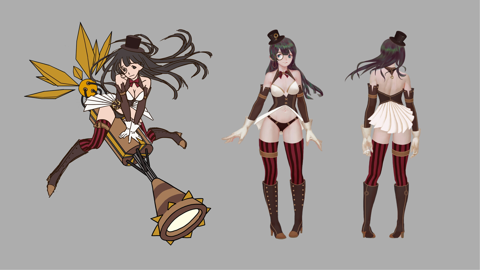 ArtStation - Steampunk Girl