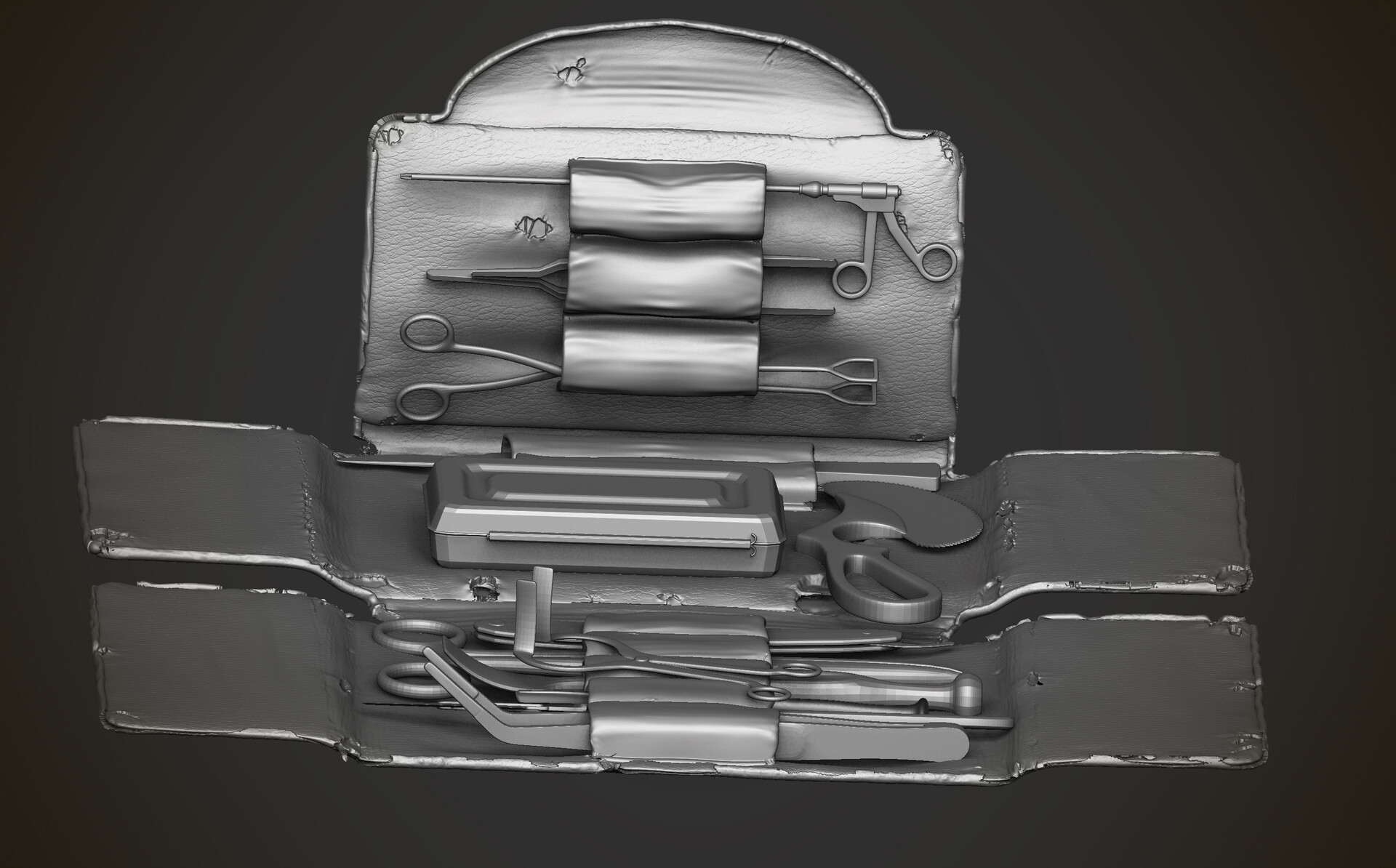 ArtStation - MEDICAL KIT (W.I.P) HIGH POLY