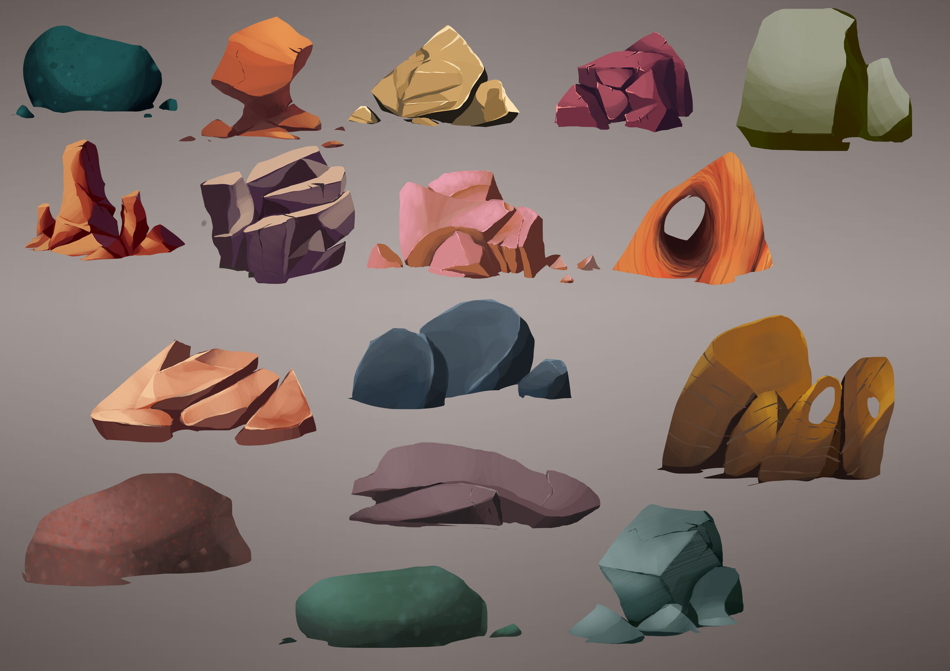 ArtStation - Environment concept work