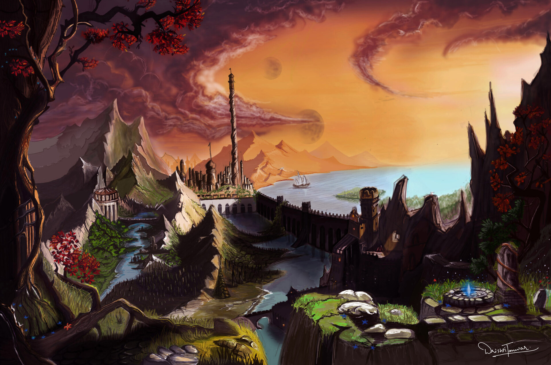 ArtStation - ESCAPE LAND