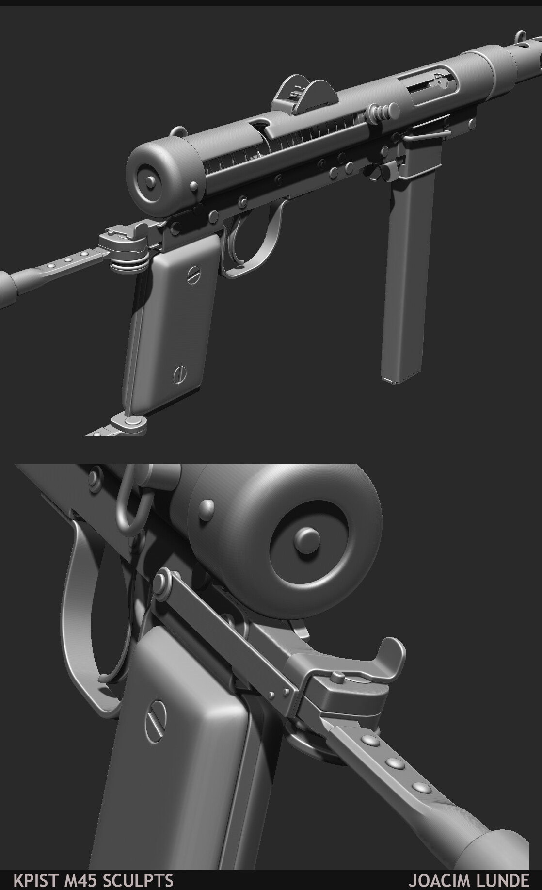 Joacim Lunde - Kpist M45 (Carl Gustav M45 / Swedish K)