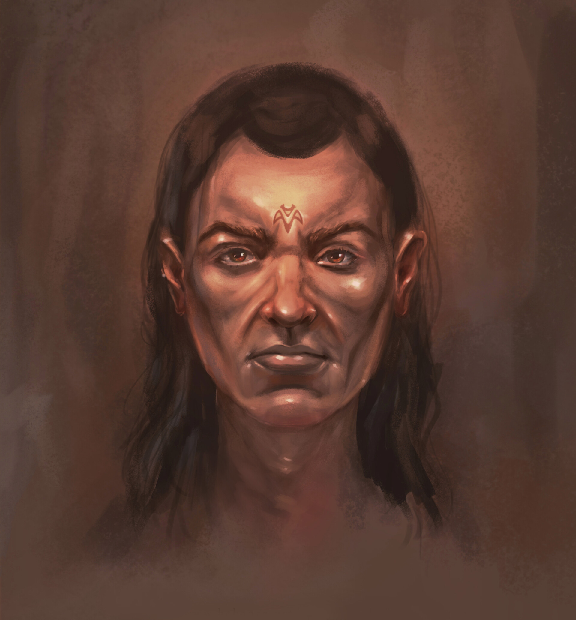 ArtStation - Human face study