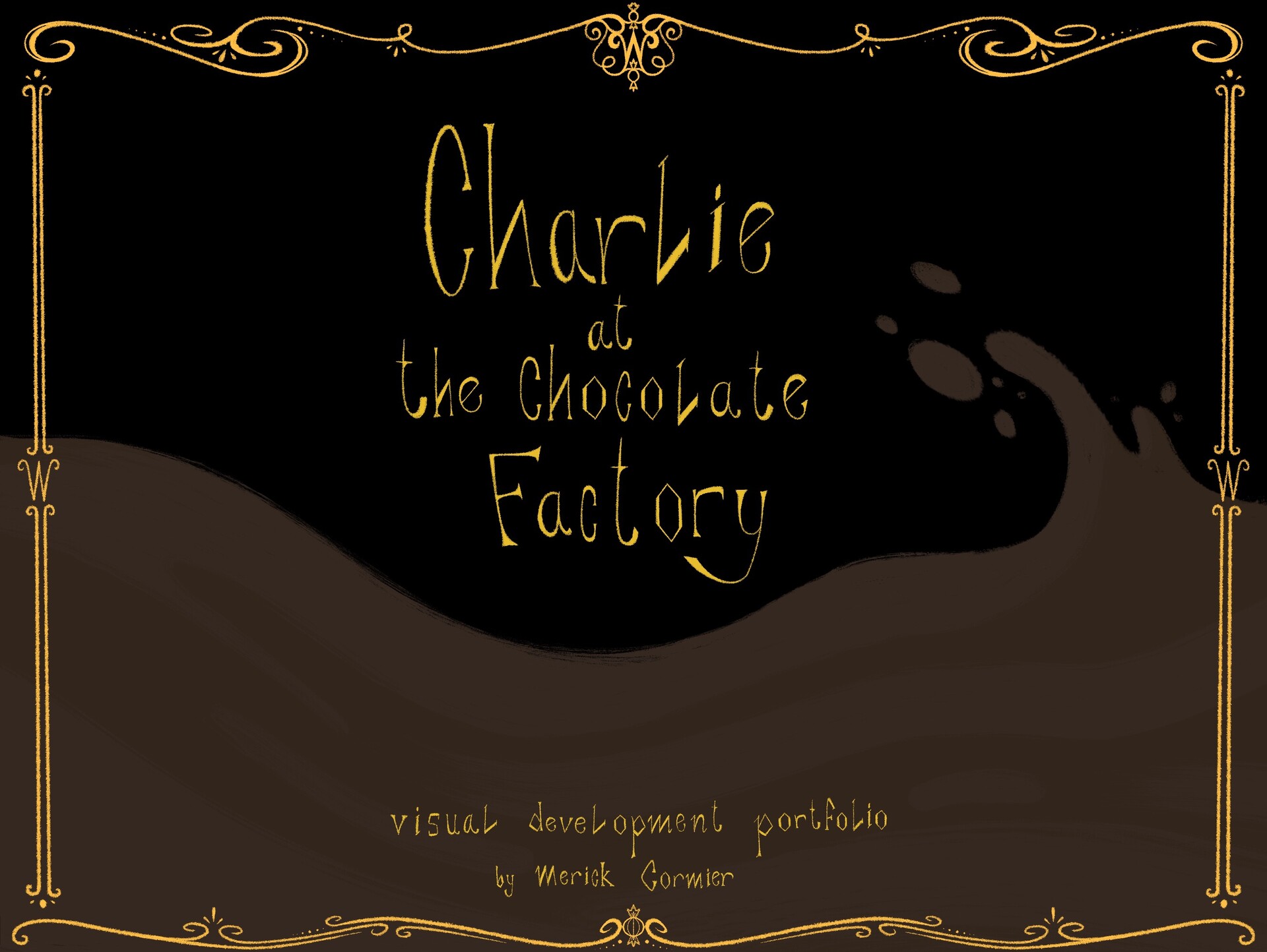 ArtStation - Charlie at the chocolate factory