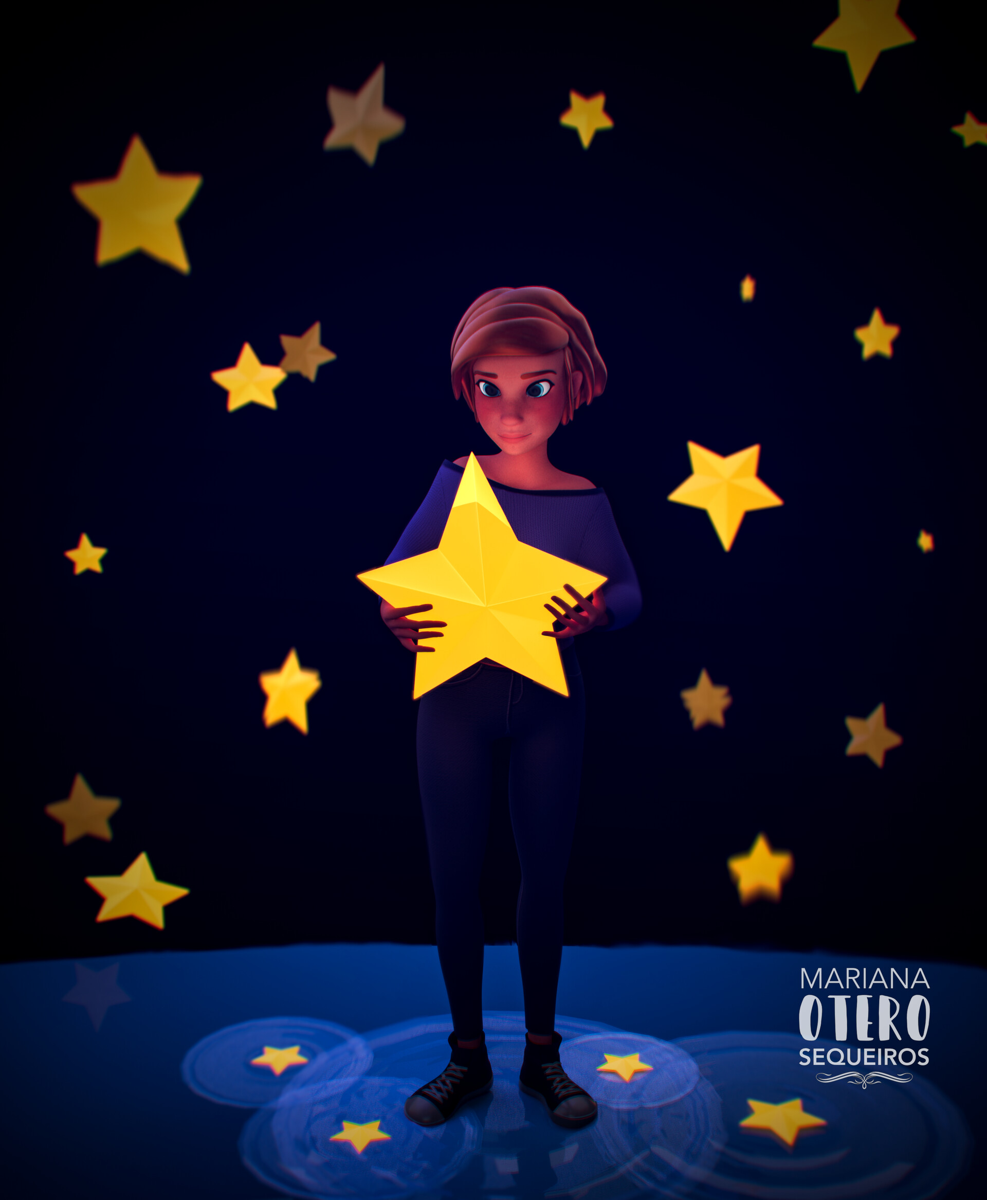 ArtStation - Star Girl